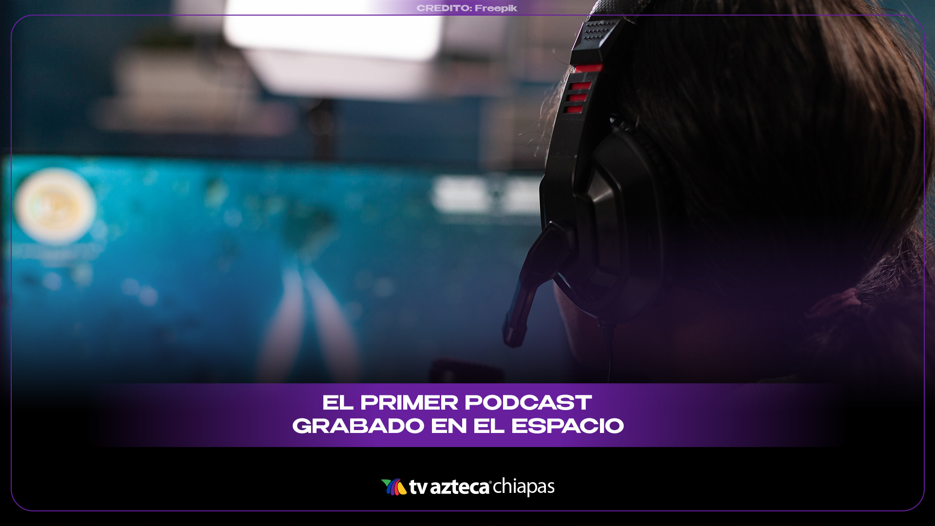 Este es el primer podcast grabado en el espacio: ¡Hito cósmico!
