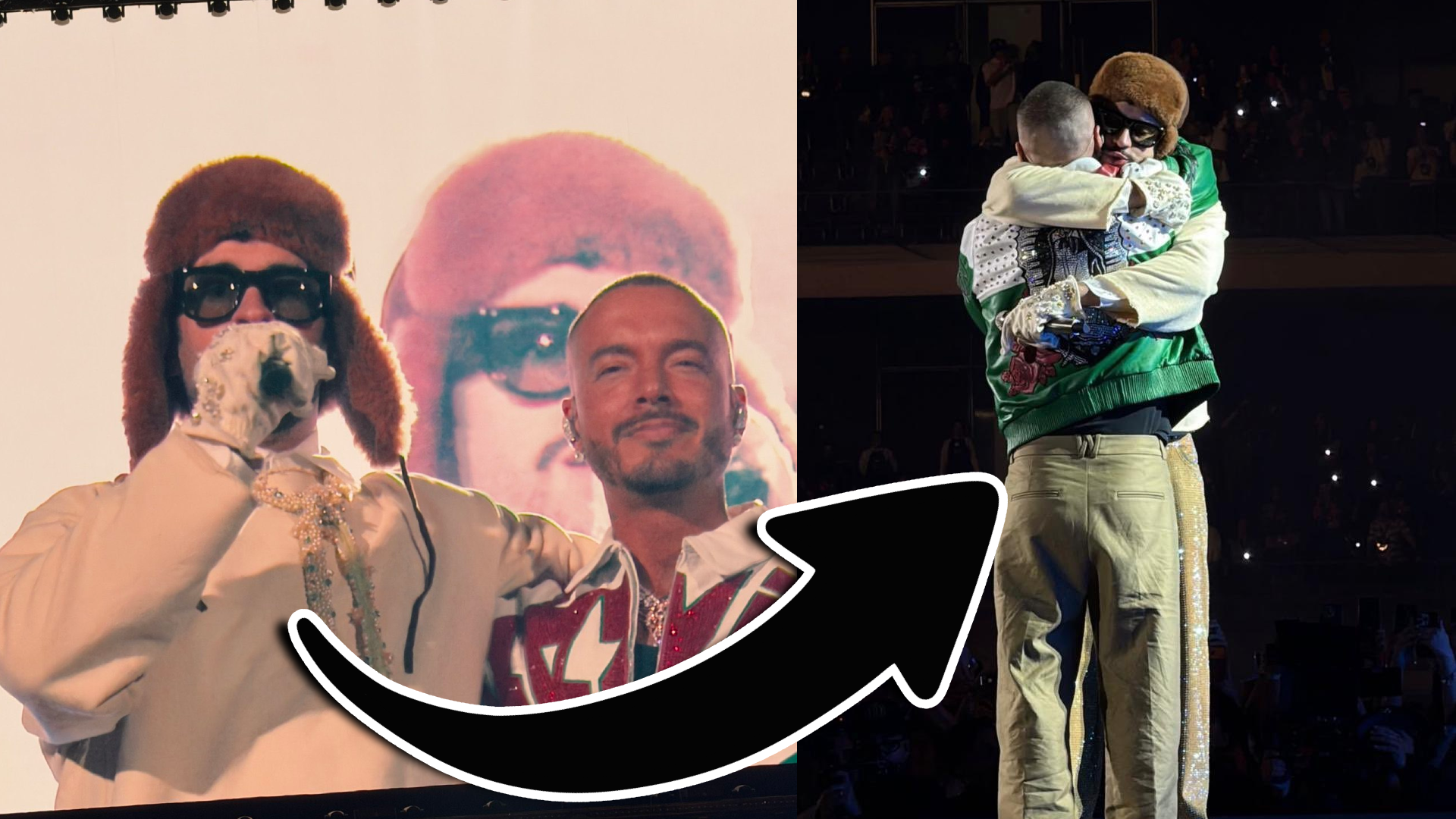 Abrazo de la paz: Bad Bunny y J Balvin se reconcilian en México; ¿qué ...