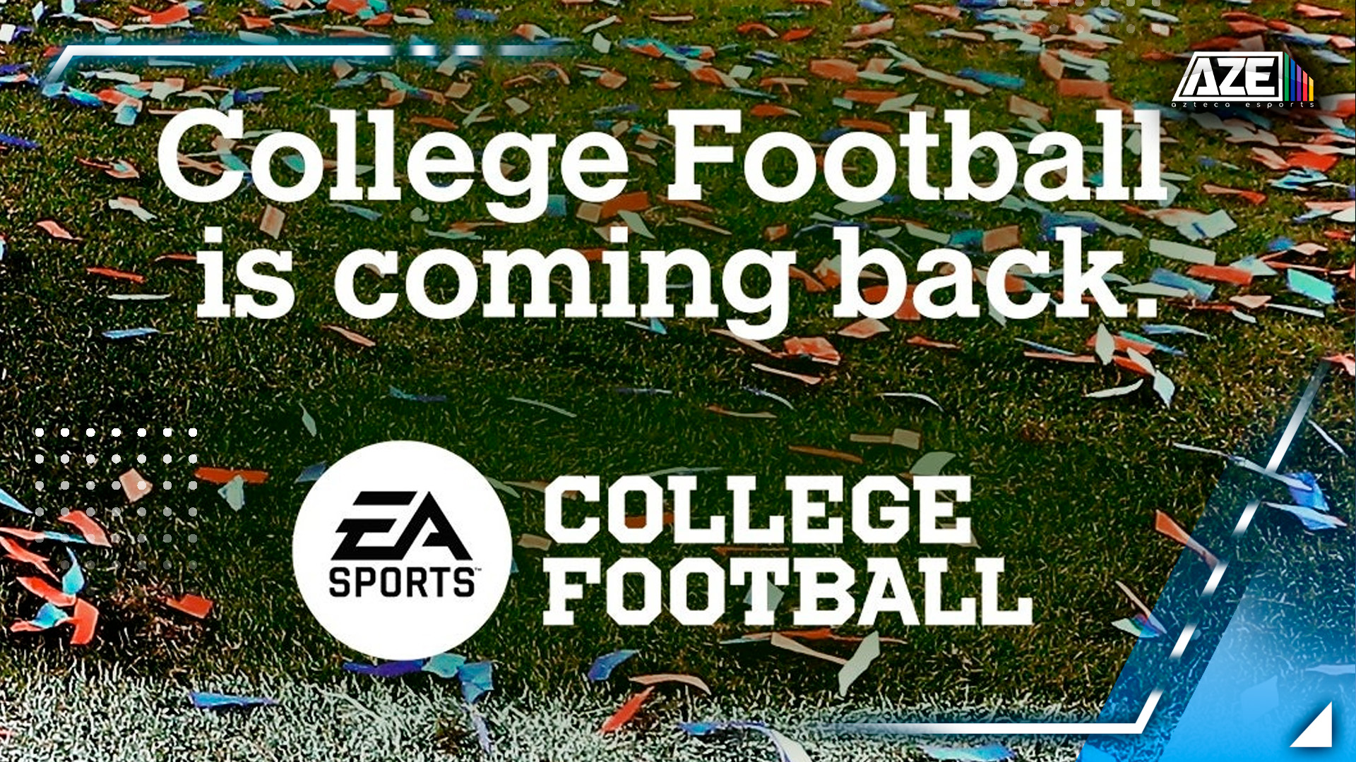 Cuándo regresará el EA Sports College Football