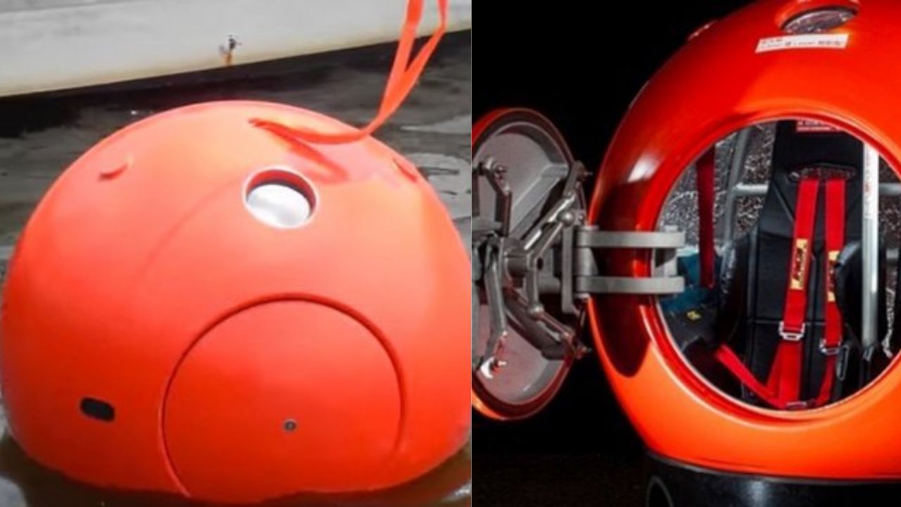 🔴Existe una cápsula anti tsunamis y vale miles de dólares; así es como luce