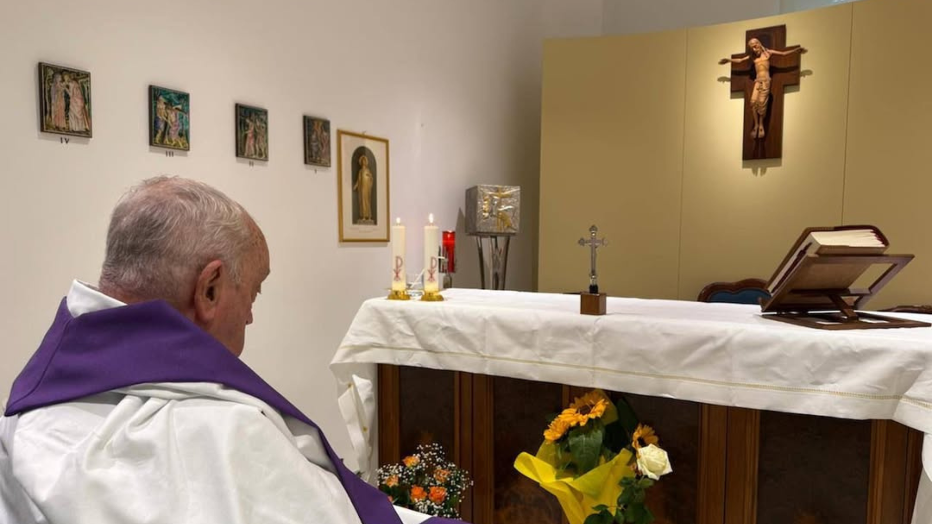 Estado de salud del papa Francisco 16 de marzo 2025, primera foto desde ...