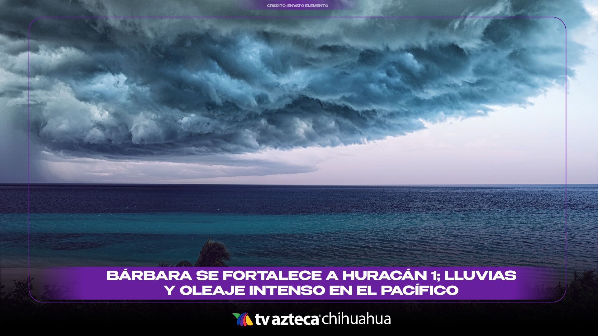 Huracán Bárbara amenaza las costas del Pacífico: fuertes lluvias y ...