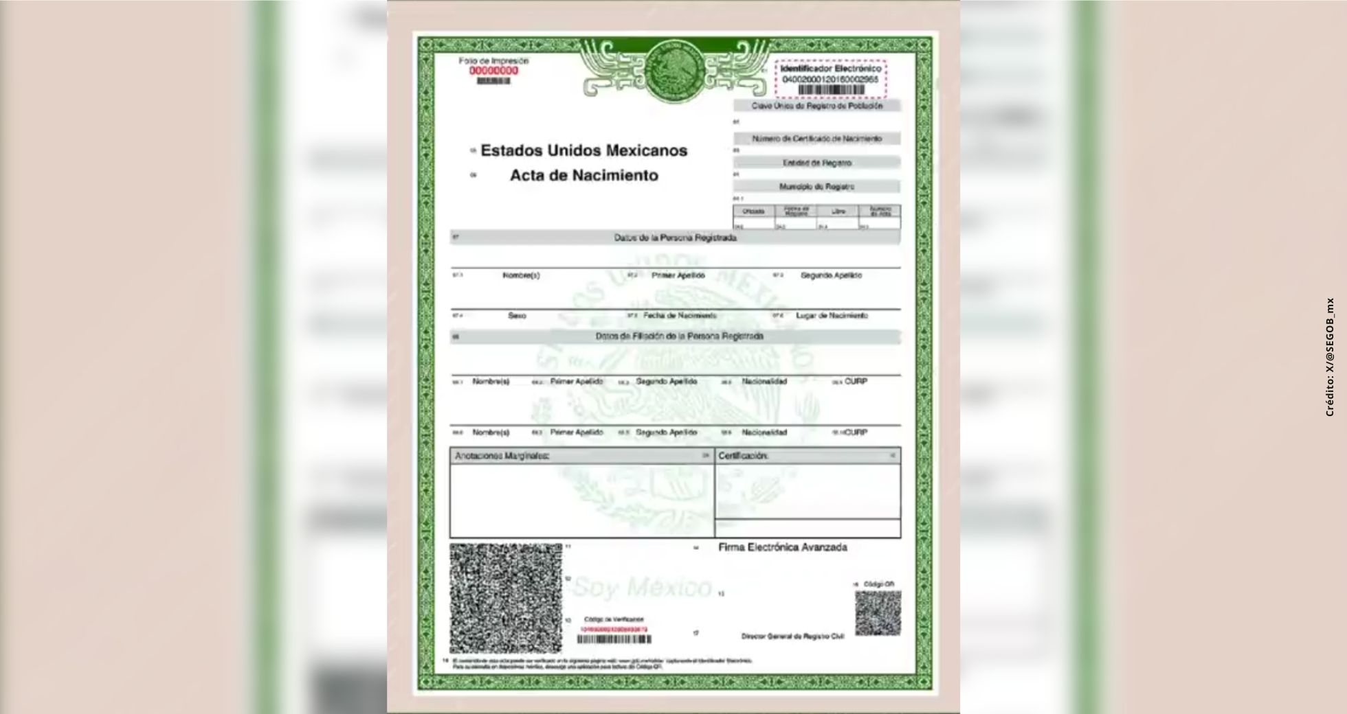 ¿Cómo obtener mi acta de nacimiento certificada en internet?