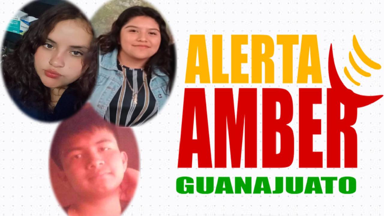 Alerta Amber Guanajuato menores desaparecidos del 8 al 10 de febrero del 2024