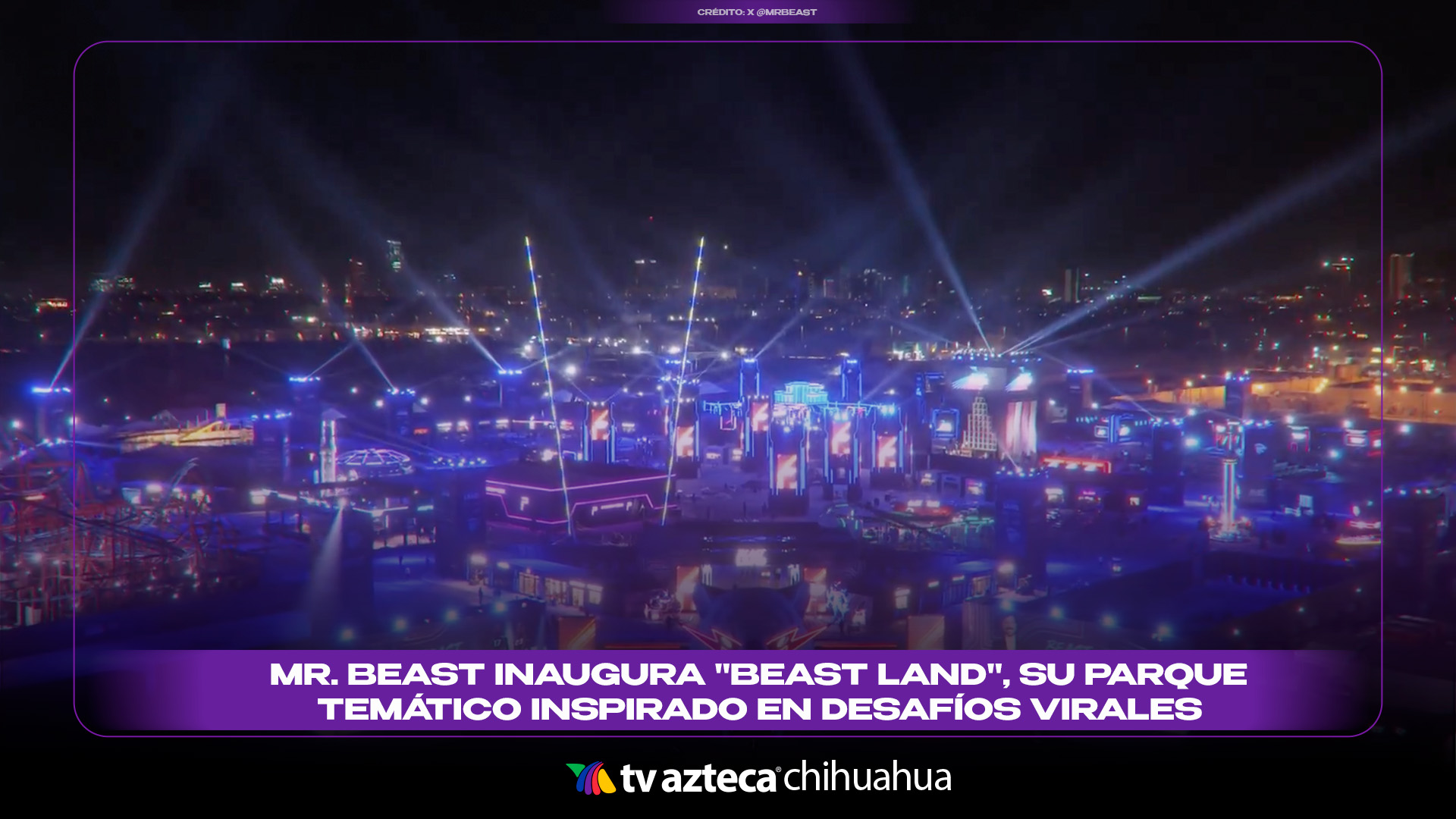 Mr. Beast abre "Beast Land" en Arabia Saudita: el parque inspirado en ...