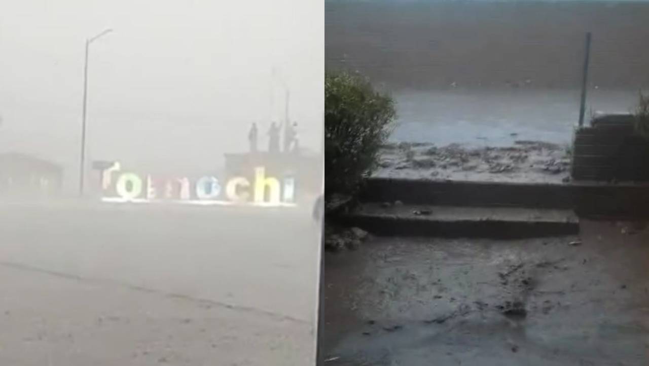 Así quedó el municipio de Tomóchi, en Chihuahua, tras caída de fuerte ...