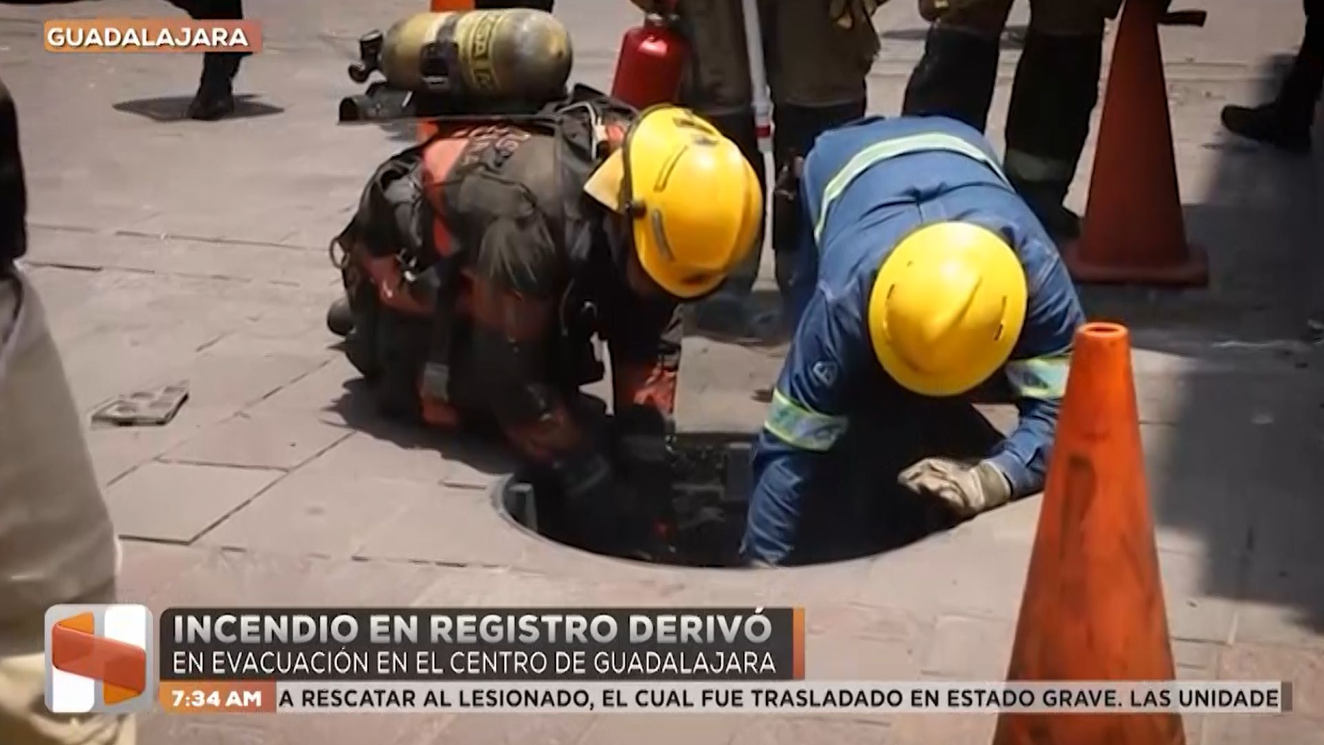 Explosión en registro de Guadalajara provoca la evacuación de más de ...