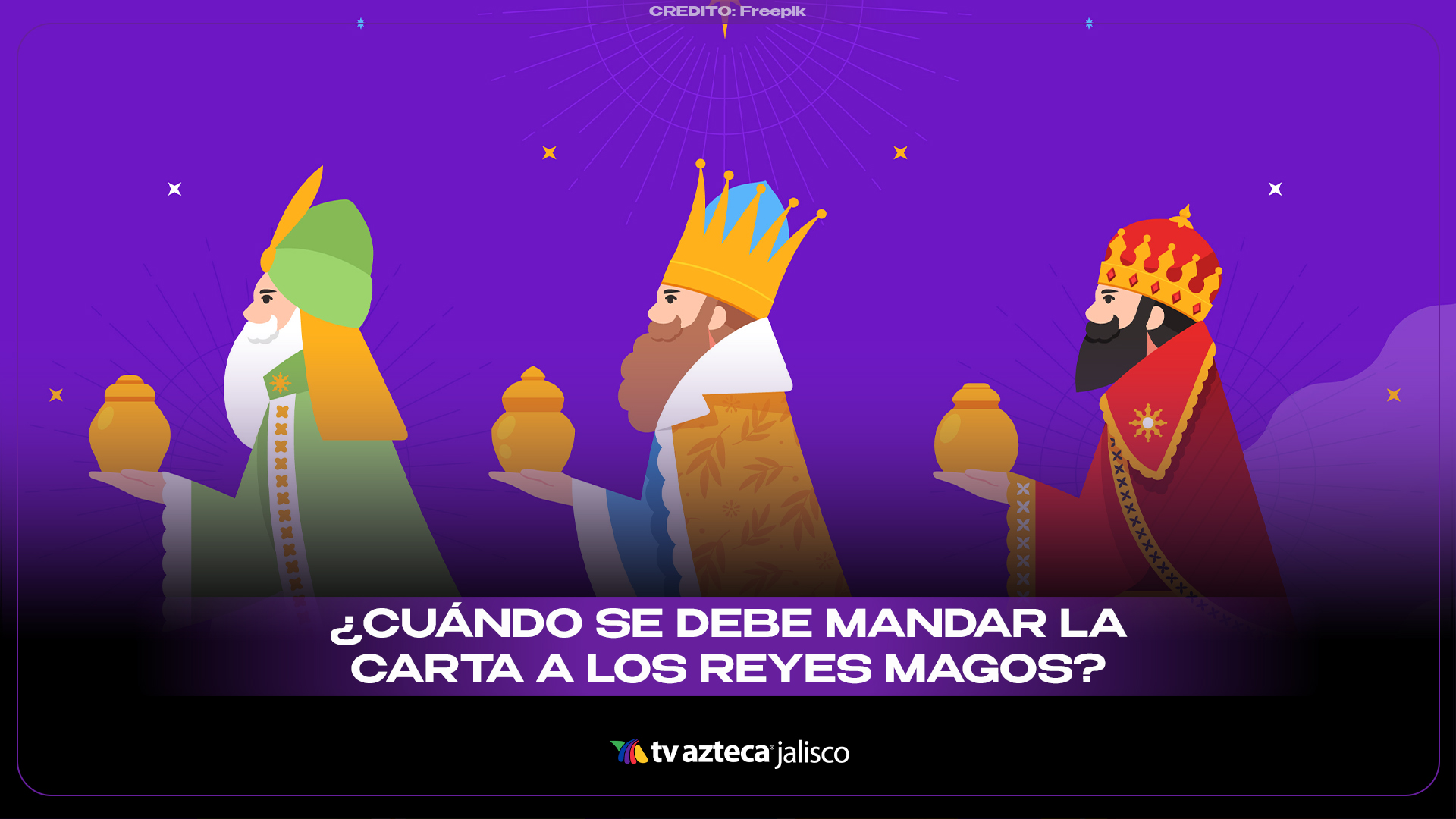 ¿Hasta cuándo se puede mandar la carta a los Reyes Magos en México?
