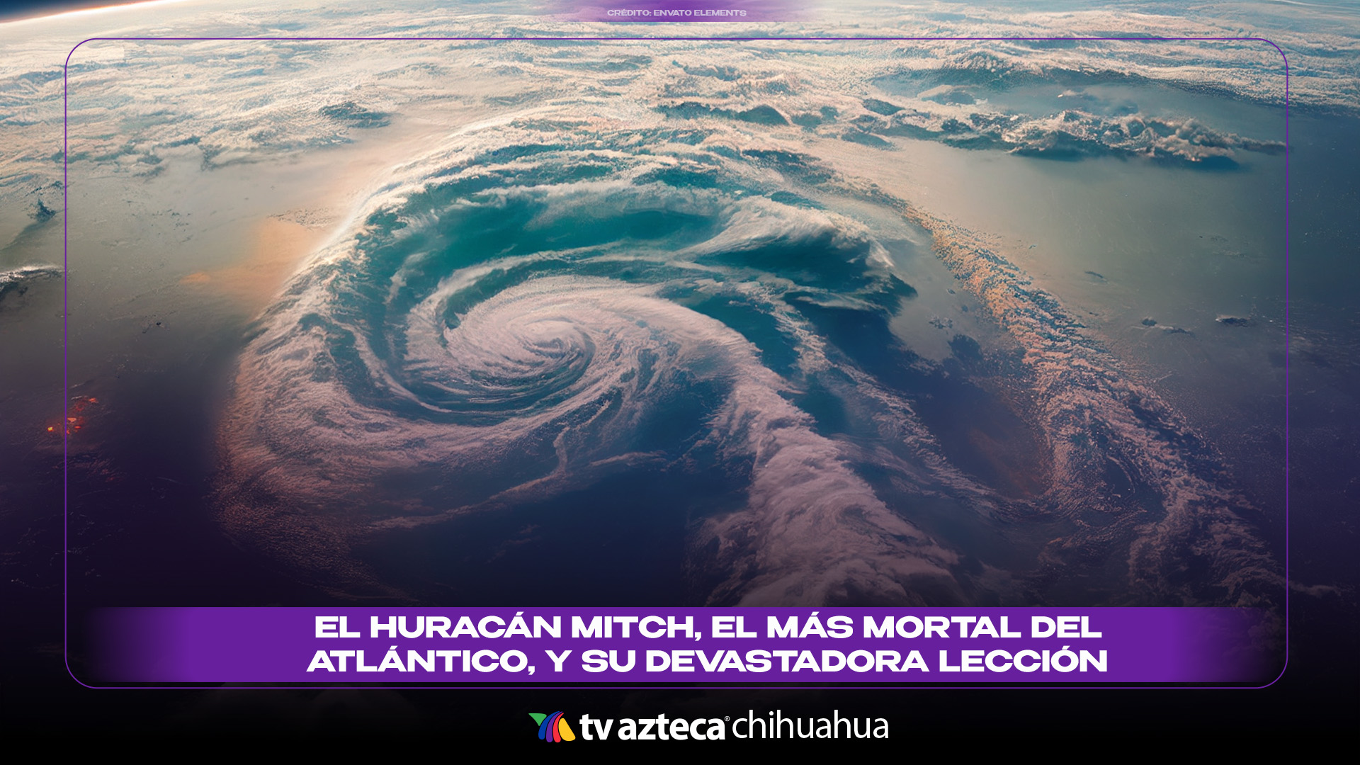 Huracán Mitch: el más destructivo del Atlántico y que redefinió los ...