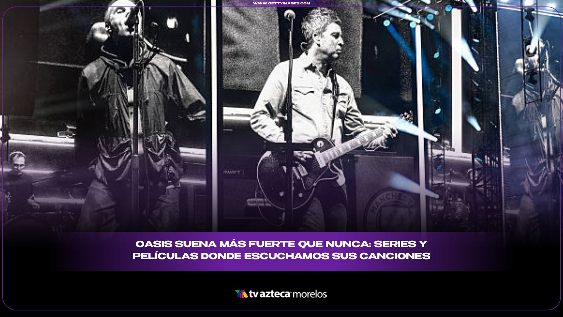 Estas son las canciones de Oasis que aparecen en series y películas