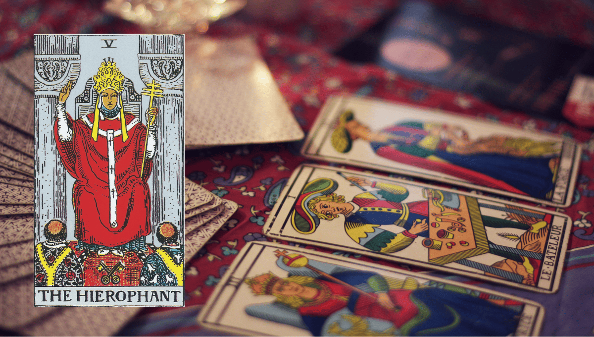¿Qué significa que te salga el arcano de 'El Papa' en tarot?