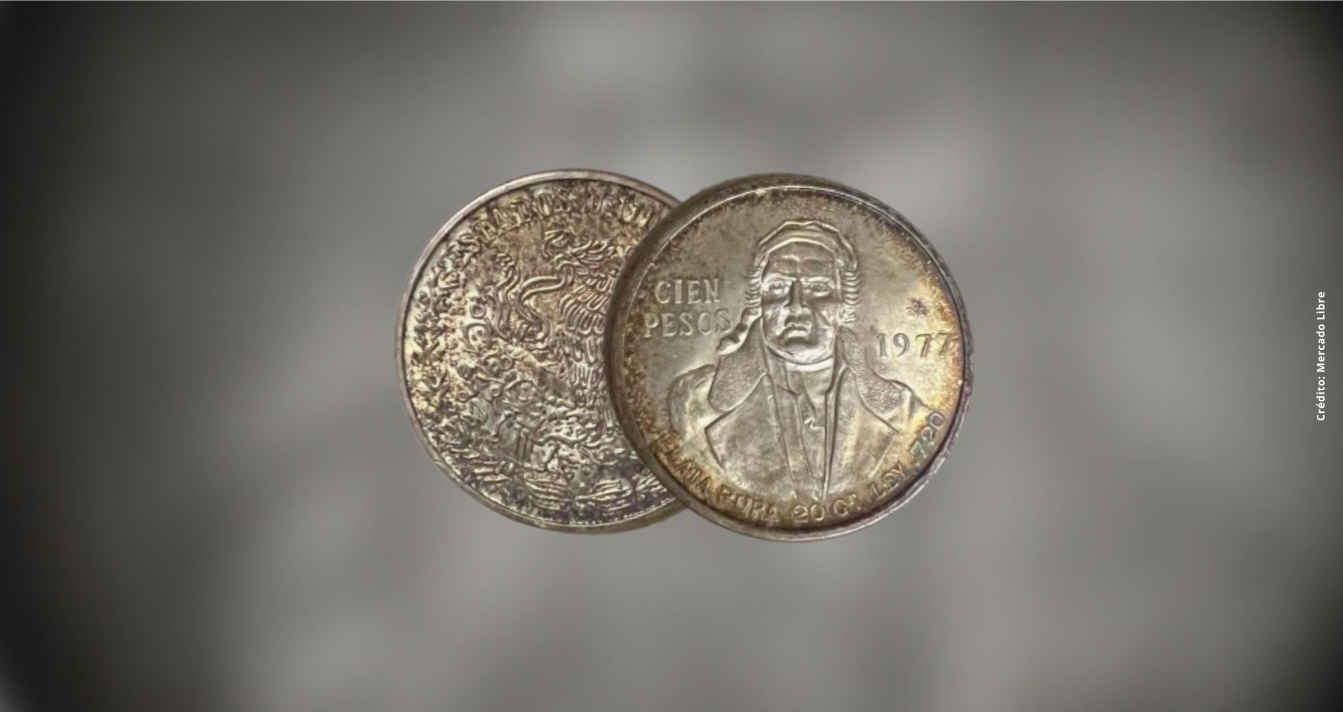 ¿Cuál es la moneda de 100 pesos de plata que pagan alrededor de 500,000?