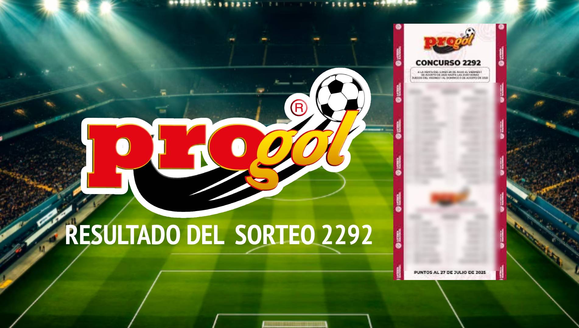 Resultado Progol 2292: Checa la quiniela ganadora del viernes 1 al ...