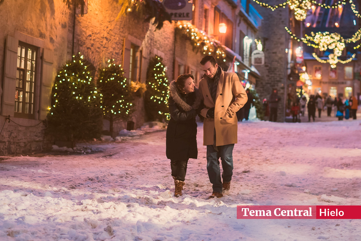 Amor en invierno: romance se escribe con “c” de Canadá