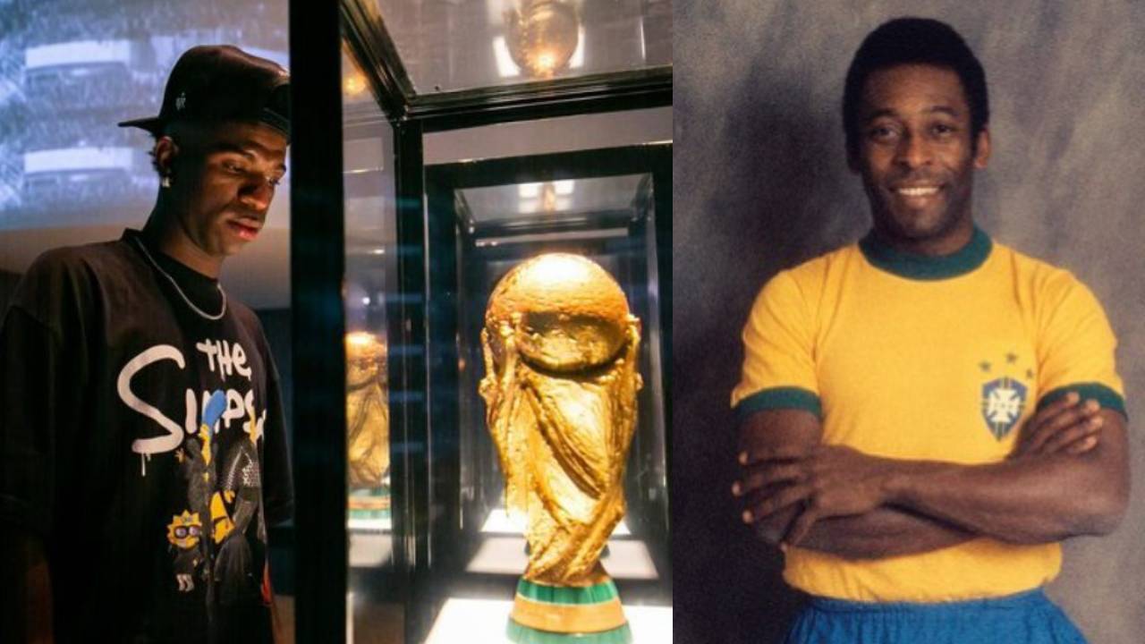 Emotivo mensaje de Pelé a Vinicius antes de su muerte