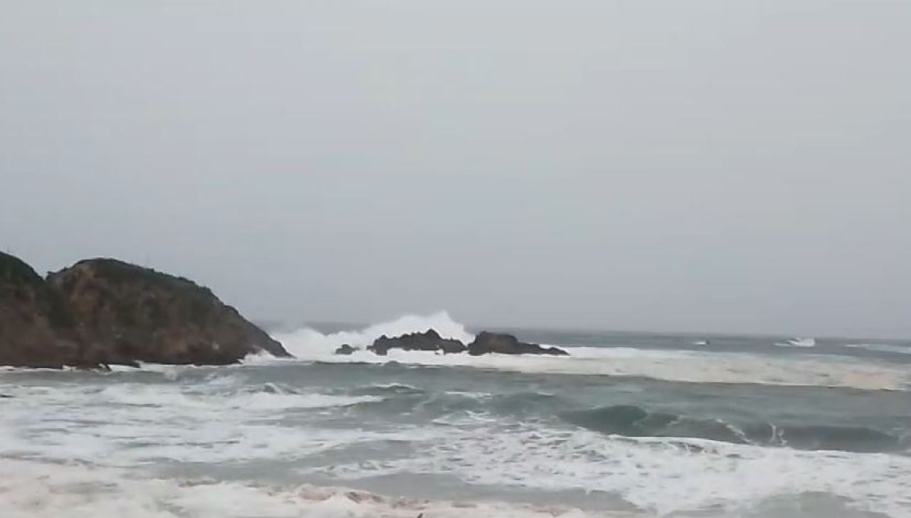 Huracán Lidia: Así se vio el ingreso del huracán en Tomatlán
