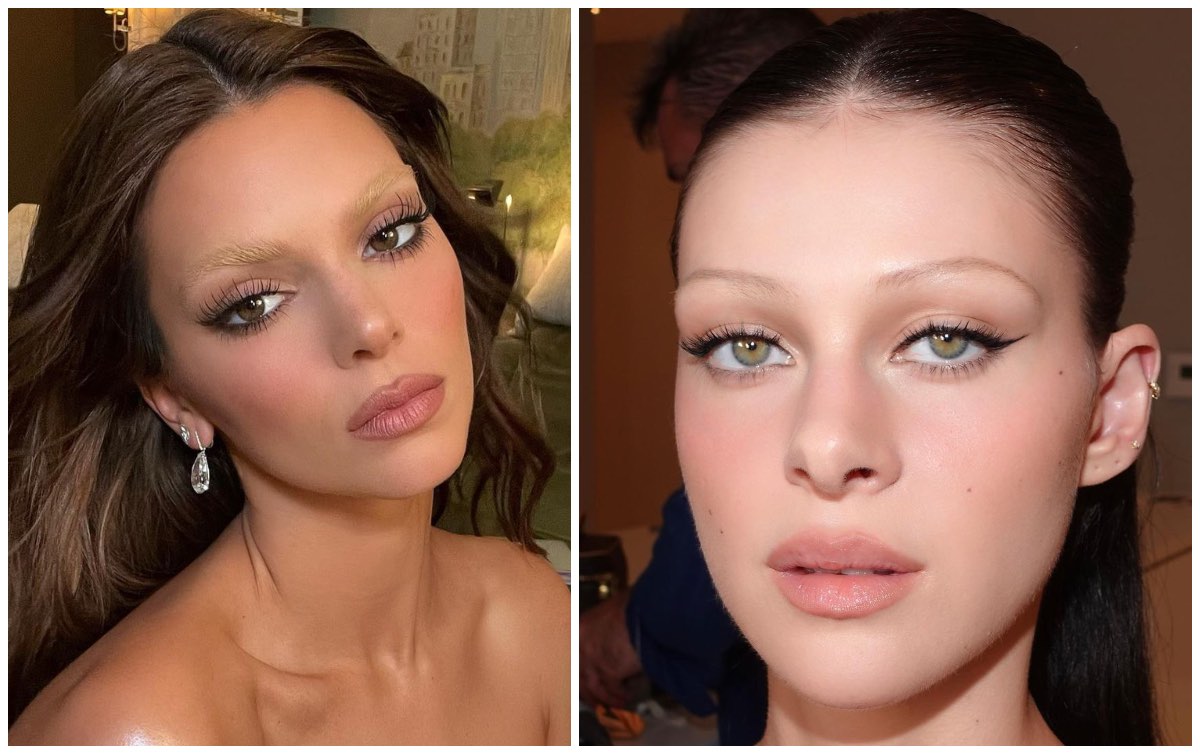 Las cejas delgadas y decoloradas están de vuelta gracias a TikTok