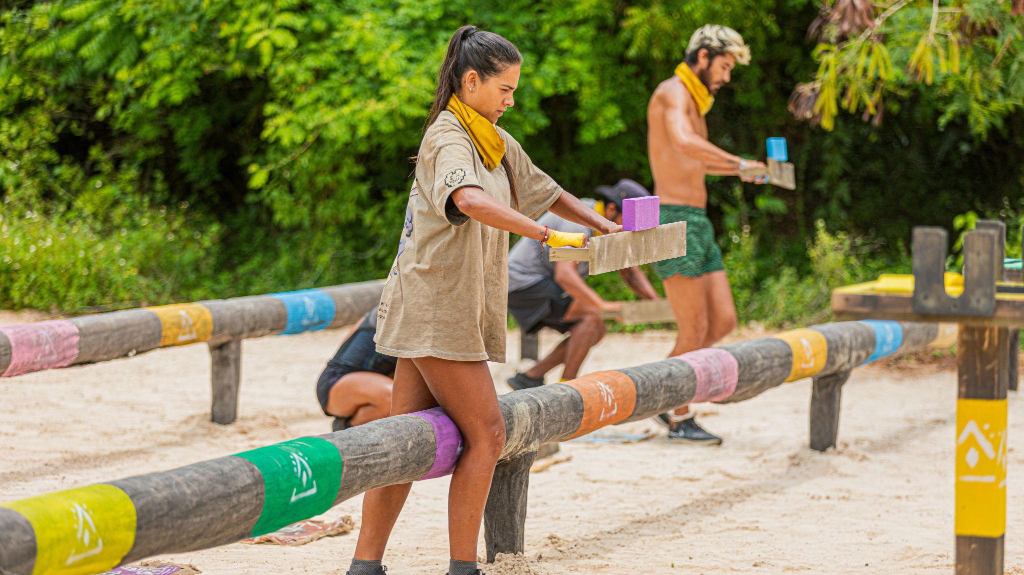 Survivor México Héroes y Villanos: Juego por el tótem de inmunidad del ...