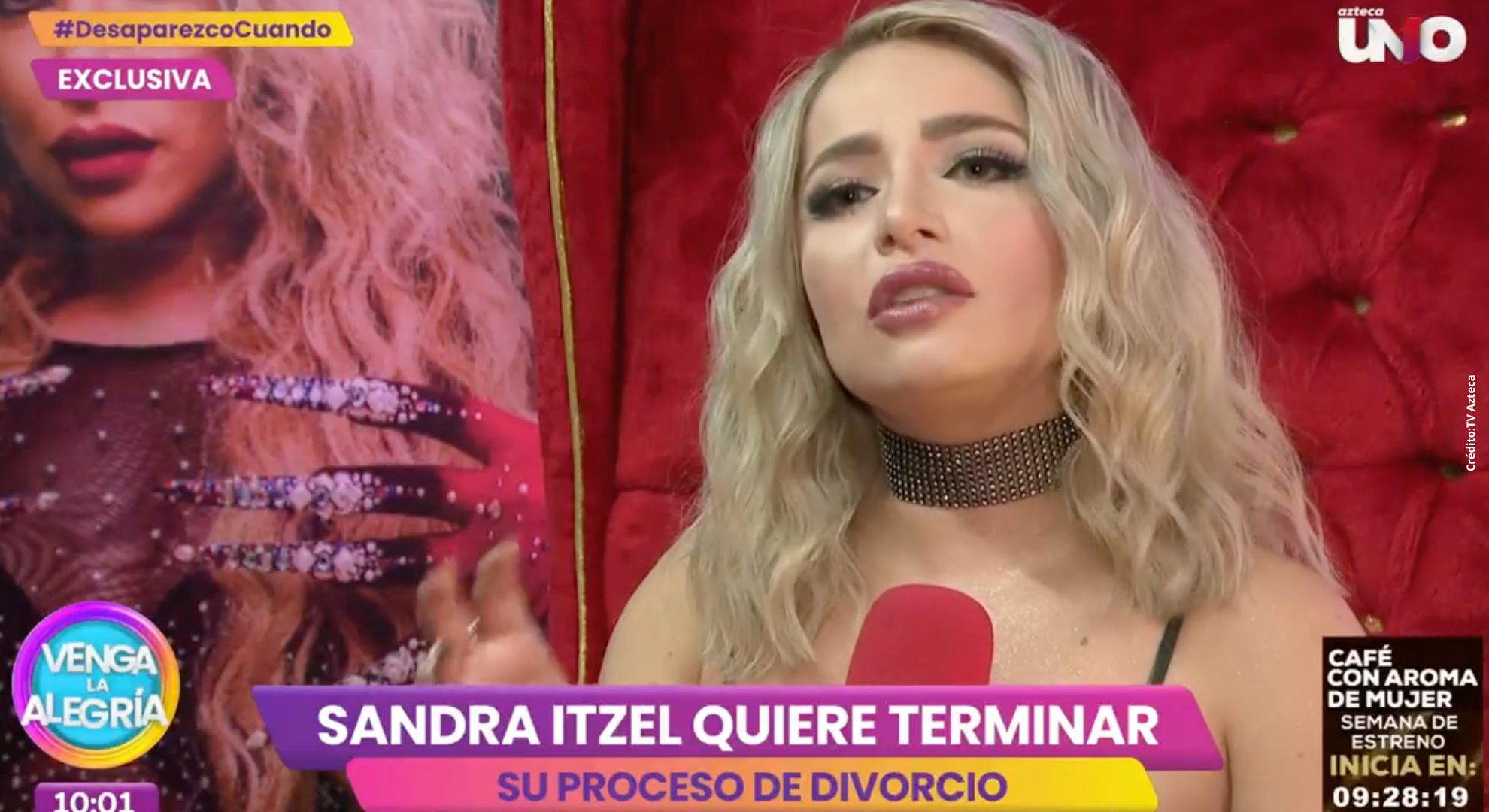 Sandra Itzel envía nuevo mensaje a Adrián Di Monte