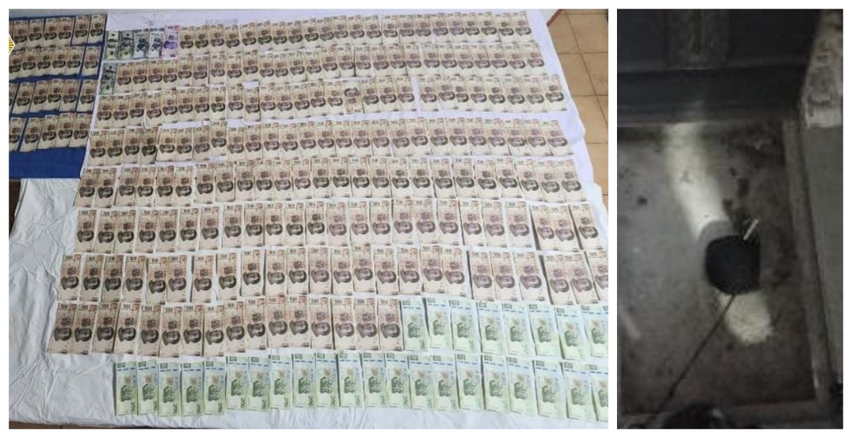 Encuentran más de 160 mil pesos escondidos en coladera en casa de ...