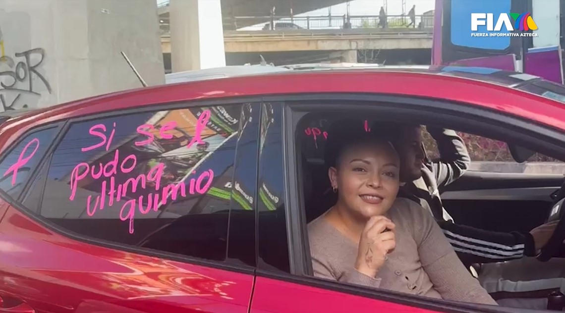 La conmovedora historia de Arisbeth; celebró su última quimio contra el ...