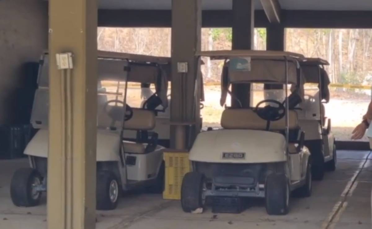 VIDEO: Así tomó la Guardia Nacional el Campo de Golf Tangolunda
