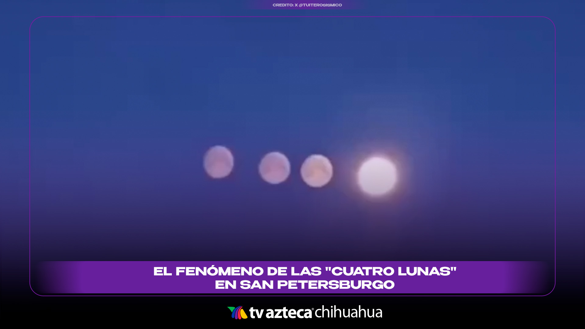 Las "cuatro lunas" que sorprendieron a Rusia: el raro efecto óptico del ...
