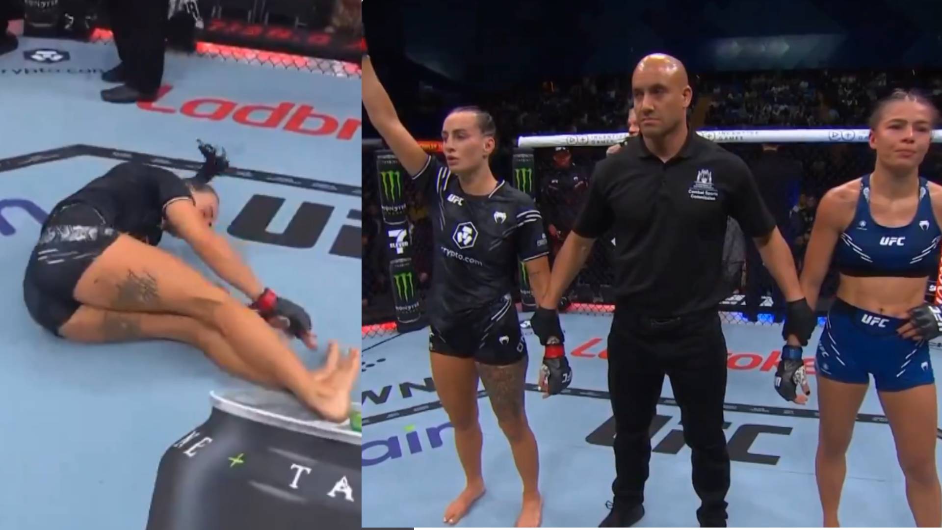 Peleadora de UFC hace baile de break dance de Raygun París 2024 tras ...