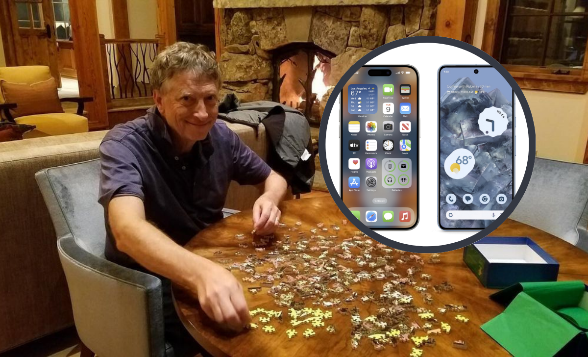 ¿Samsung Galaxy o iPhone? Este es el teléfono que usa Bill Gates