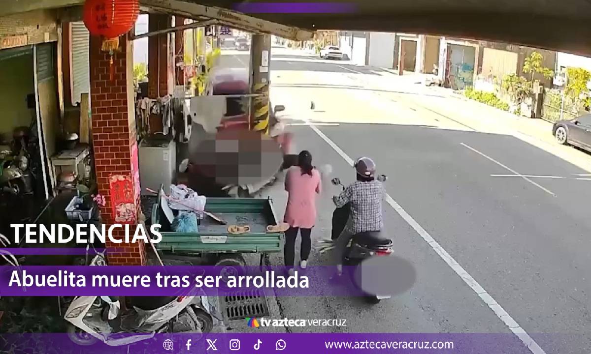 Abuelita muere luego de ser arrollada; ¿Cómo y dónde ocurrió?