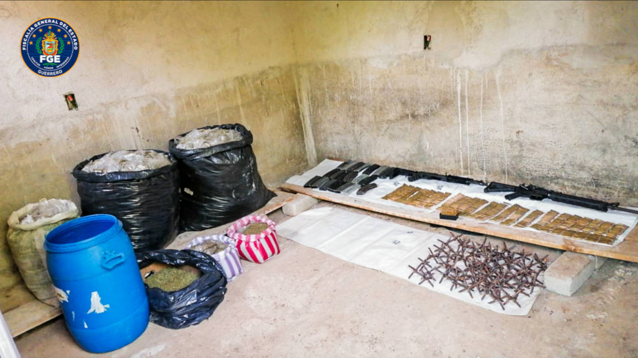 Coyuca de Benítez: Decomisan droga y armas tras operativos de seguridad