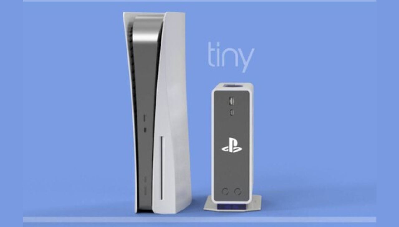 Youtuber crea la Tiny PlayStation 5 y funciona como la original