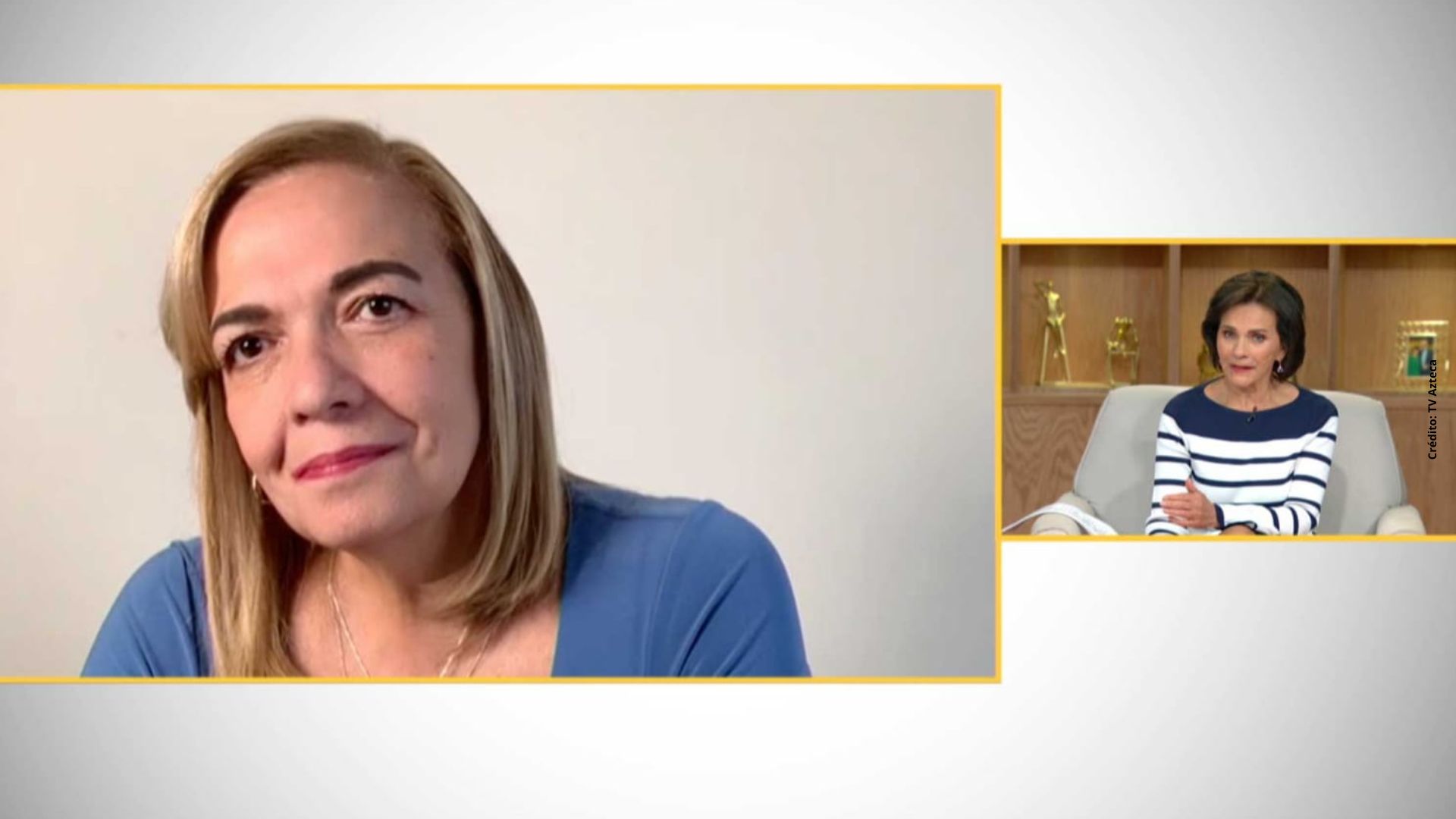 Sylvia de Rugama habla de sus propiedades y Sergio Sendel