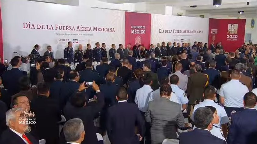 Sigue en vivo la ceremonia por el Día de la Fuerza Aérea Mexicana