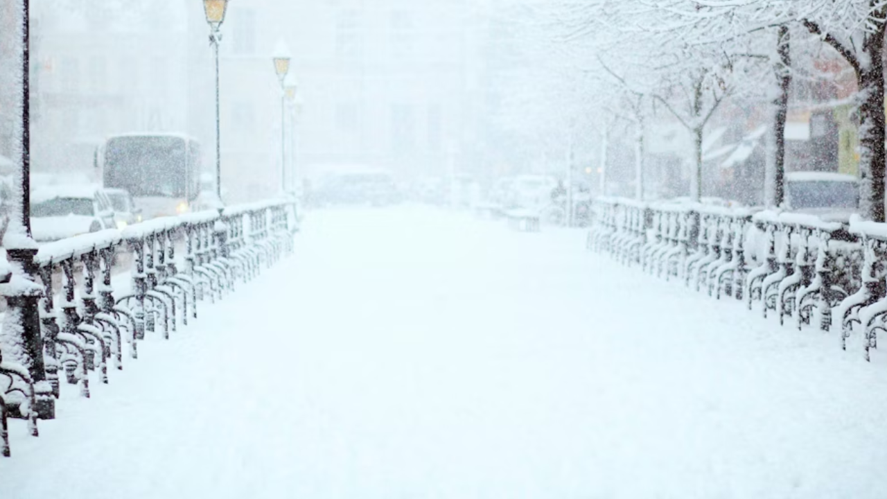 Fuerte tormenta invernal deja 5 muertos y cancelan vuelos