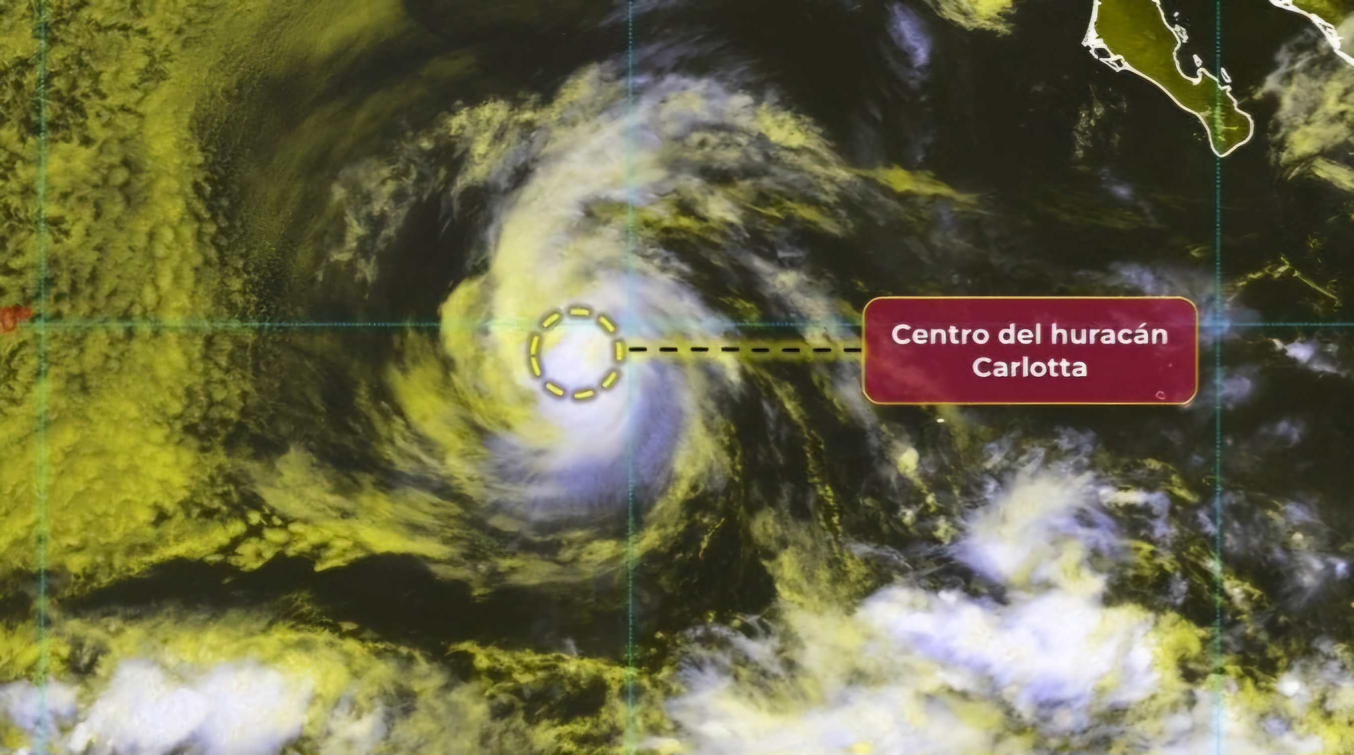¿Qué estados afecta la tormenta Tropical Debby y huracán Carlotta hoy en México?
