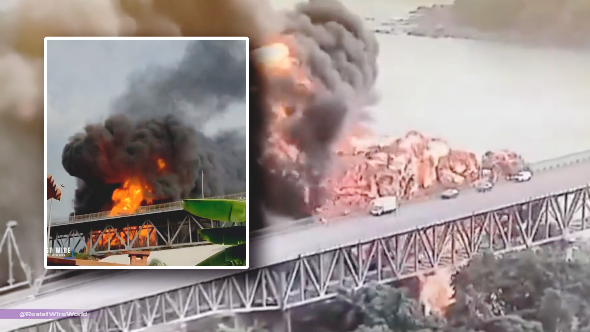 Video de la explosión de camión cisterna en Panamá este 6 de abril de 2026
