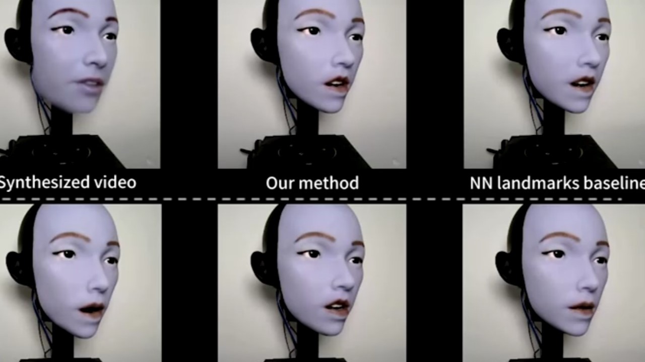 Emo, el robot que aprende a hablar y cantar como un humano gracias a la IA