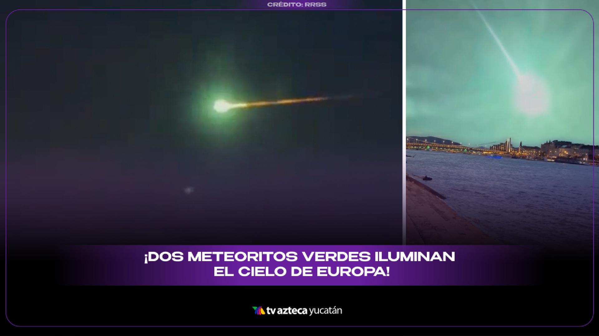 Meteoritos verdes cruzan el cielo de Moscú y Budapest y sorprenden a la ...