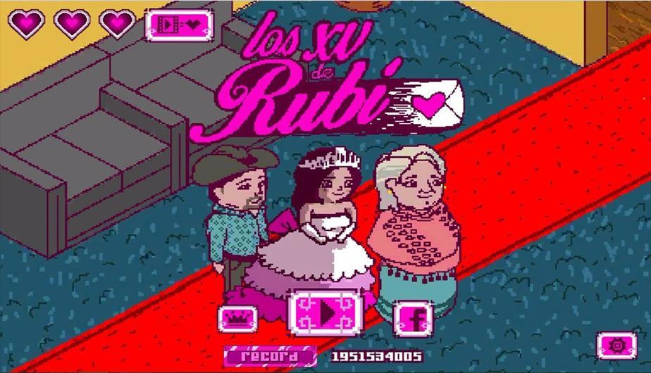 Ya está disponible el juego de los XV años de Rubí