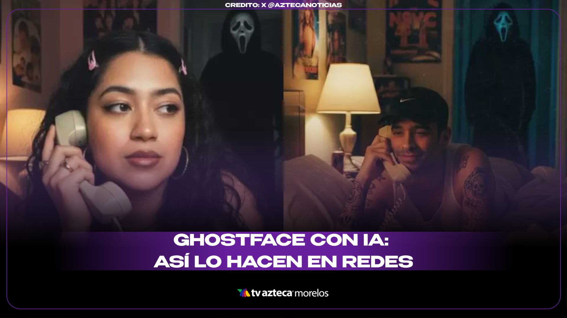 ¿Quieres crear tu propio Ghostface con IA? Así lo hacen en redes