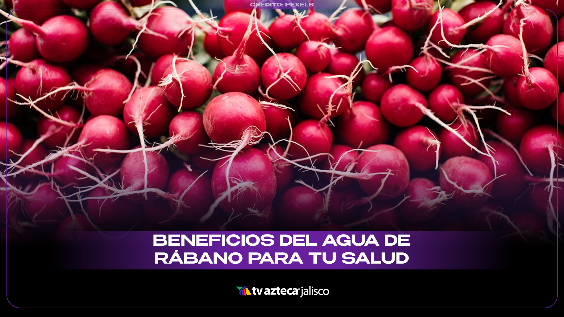 ¿Qué beneficios tiene tomar agua de rábano?