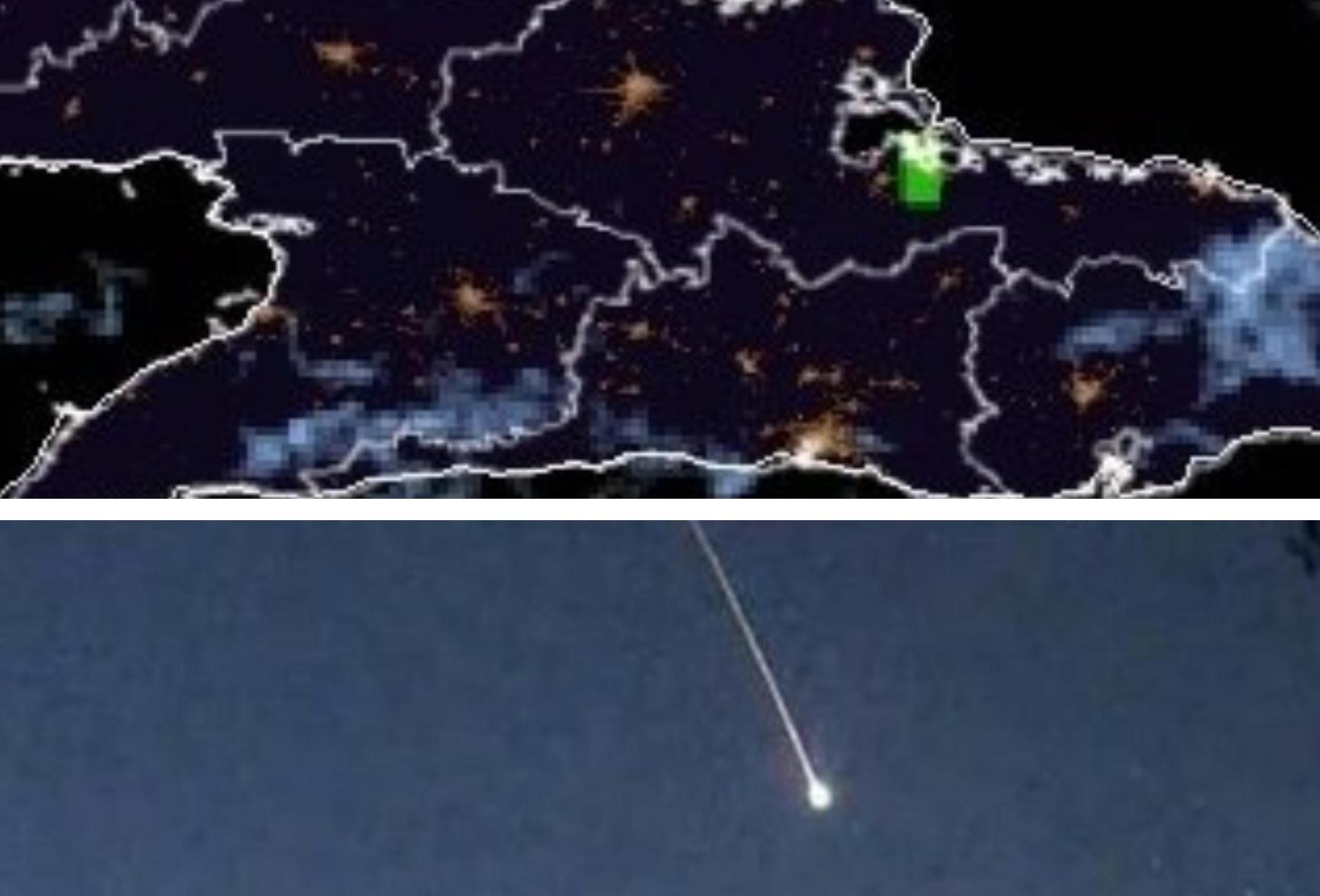 Captan caída de meteorito en provincia de Cuba