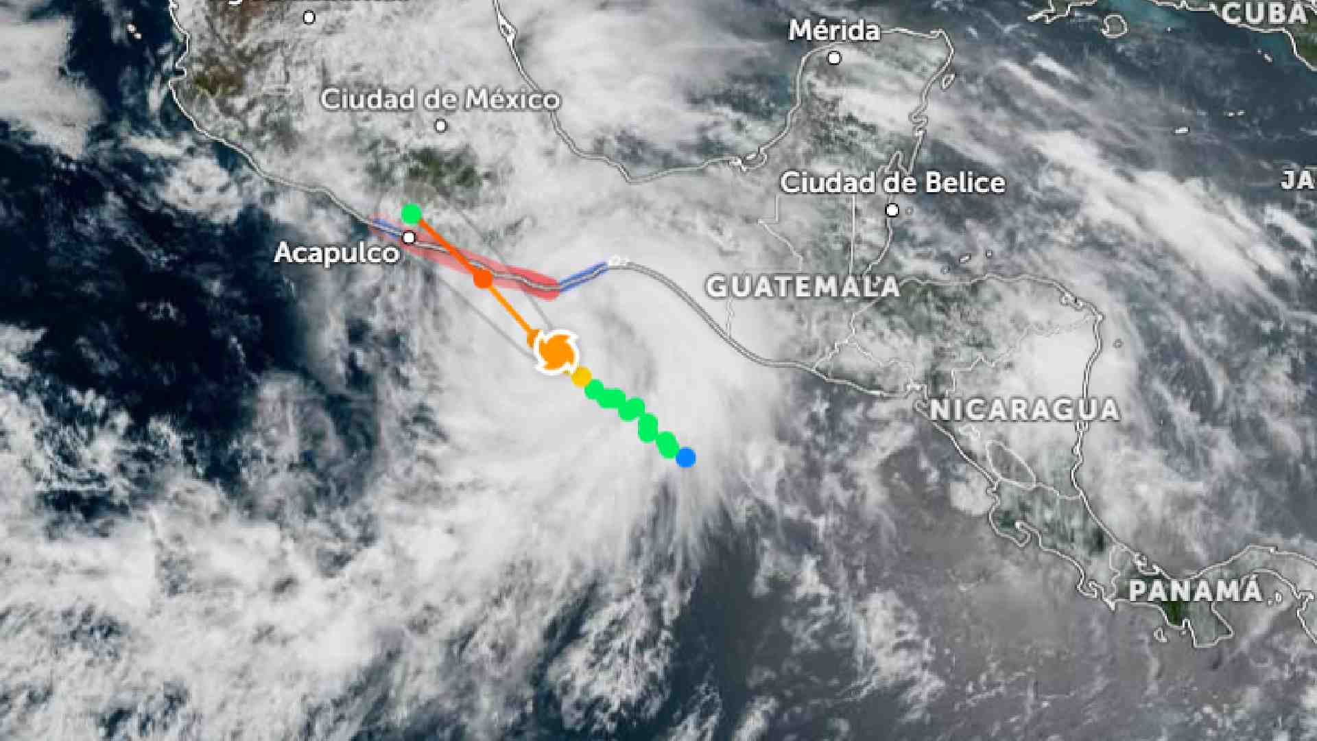 Huracán Erick: ¿Cómo seguir en vivo y online la trayectoria del fenómeno de la temporada de ...