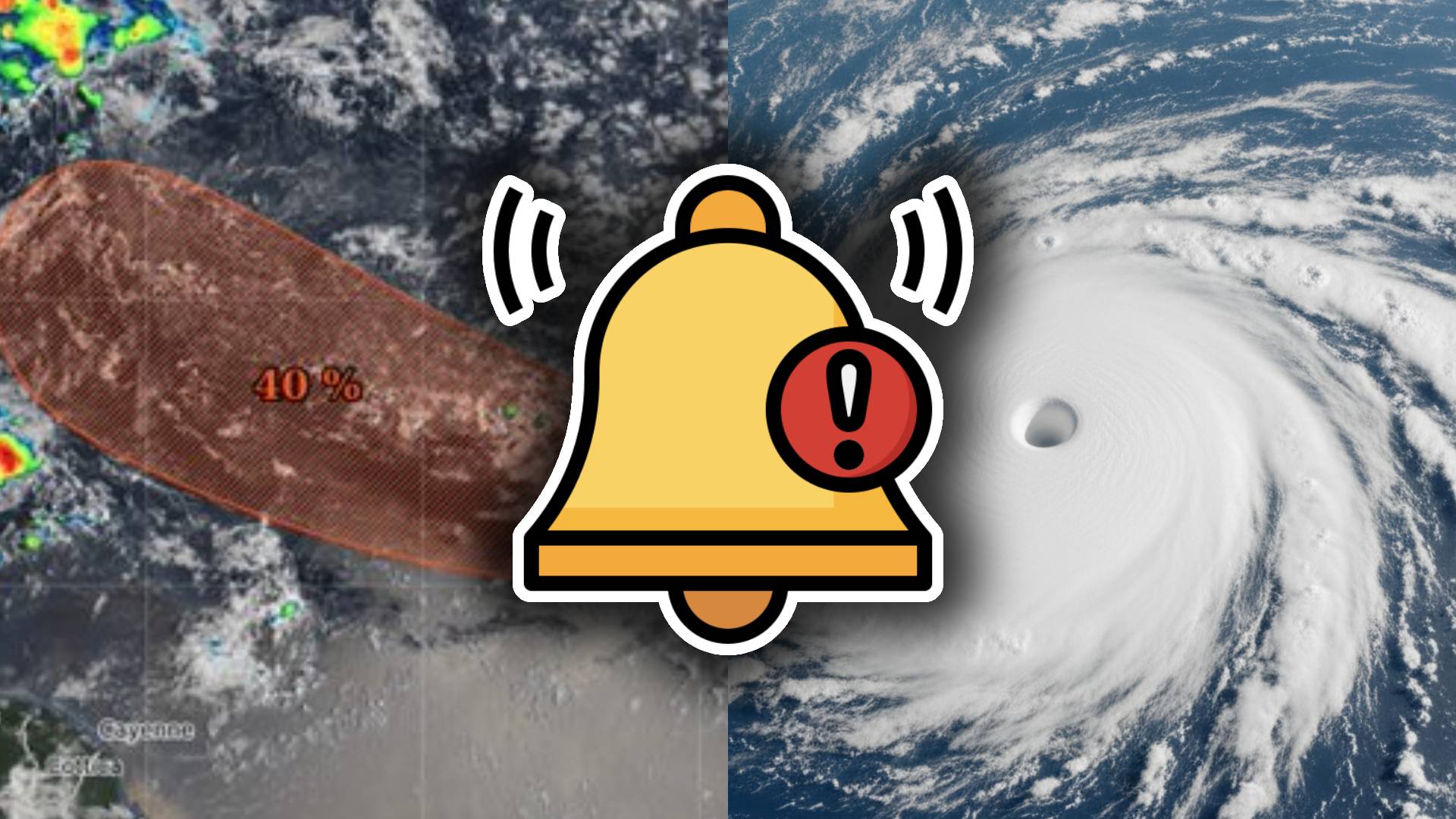 ¿Huracán en el Atlántico? Vigilan zona de baja presión con probabilidad de desarrollo ciclónico ...