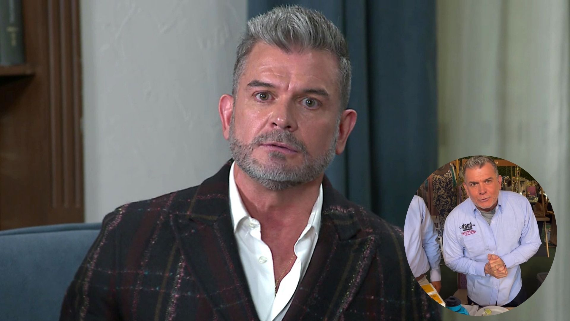 El actor Sergio Basañez ahora es vendedor de caldo de huesos