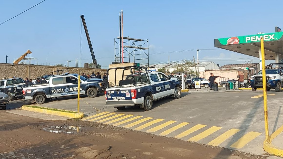 Ataque armado a policías deja un muerto en Teoloyucan, Edomex Ataque armado a policías deja un muerto en Teoloyucan, Edomex