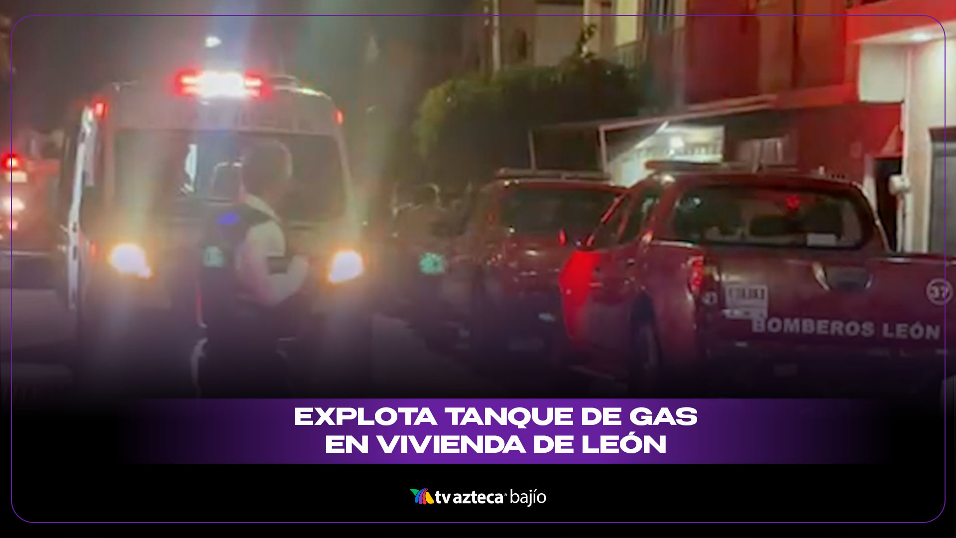 Fuerte explosión en una casa de León deja varios heridos; así ocurrió