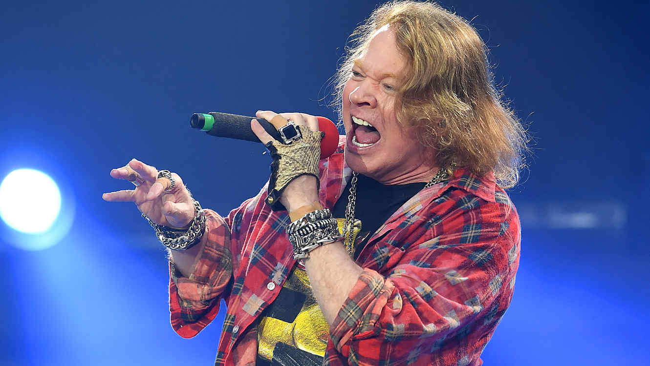 Así es como se ve Axl Rose a sus 56 años