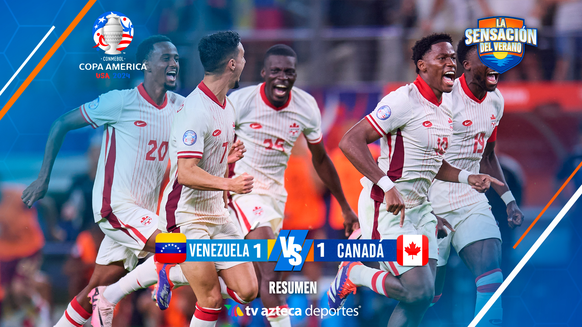 Resumen: Venezuela 1-1 Canadá | Copa América 2024